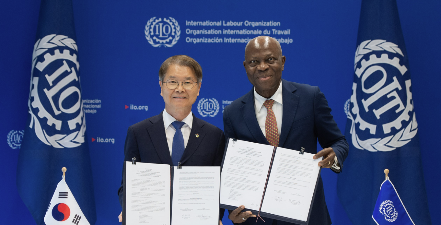 The ILO and the Republic of Korea enhance partnership that includes ...